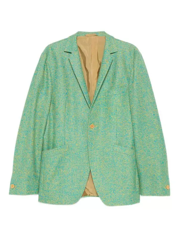ROMEO GIGLI 1990s Single-breasted Blazer - Blue