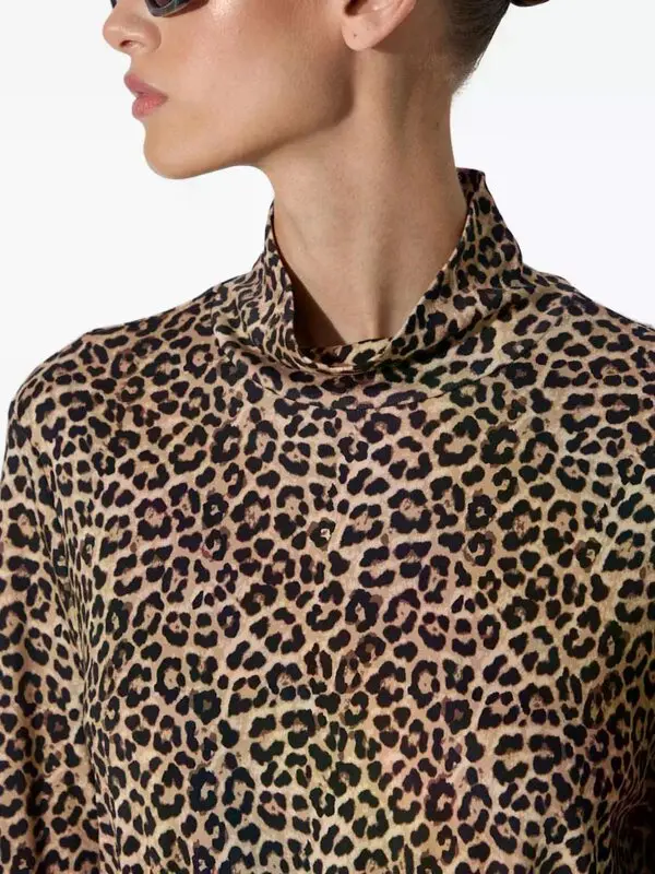 A.p.c. Animal-print Midi Dress