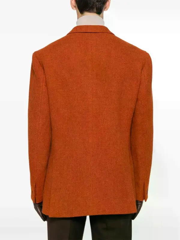 ROMEO GIGLI 1990s Single-breasted Blazer - Orange