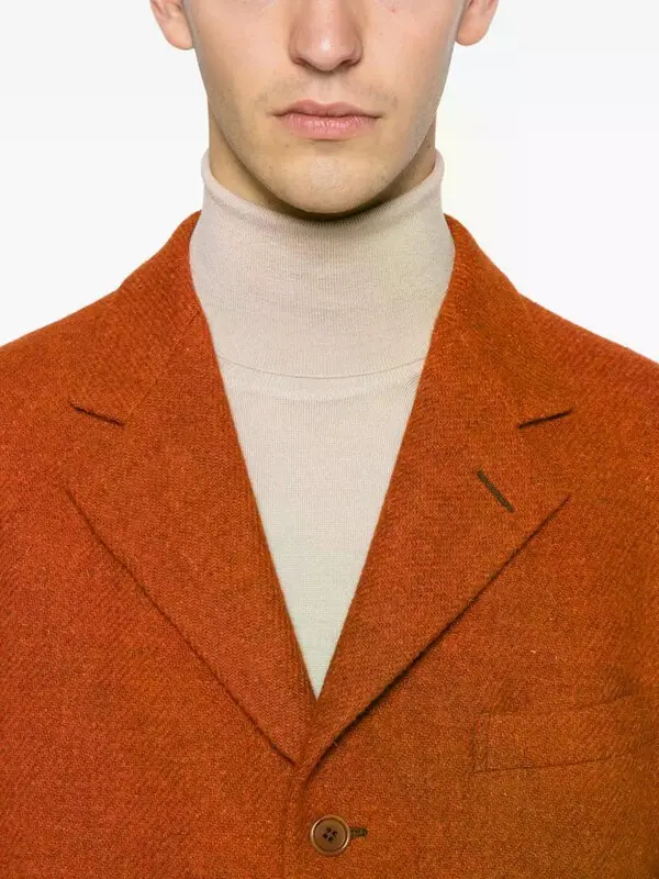 ROMEO GIGLI 1990s Single-breasted Blazer - Orange