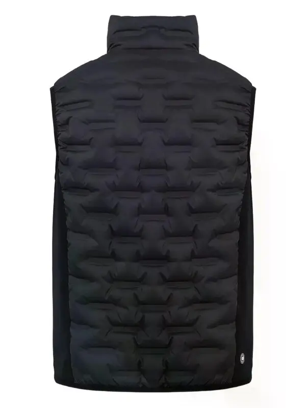 COLMAR Geometric-patterned Zip-fastening Gilet