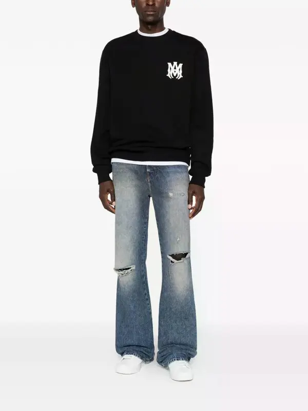 Amiri Ma Core Crew Sweatshirt - Black