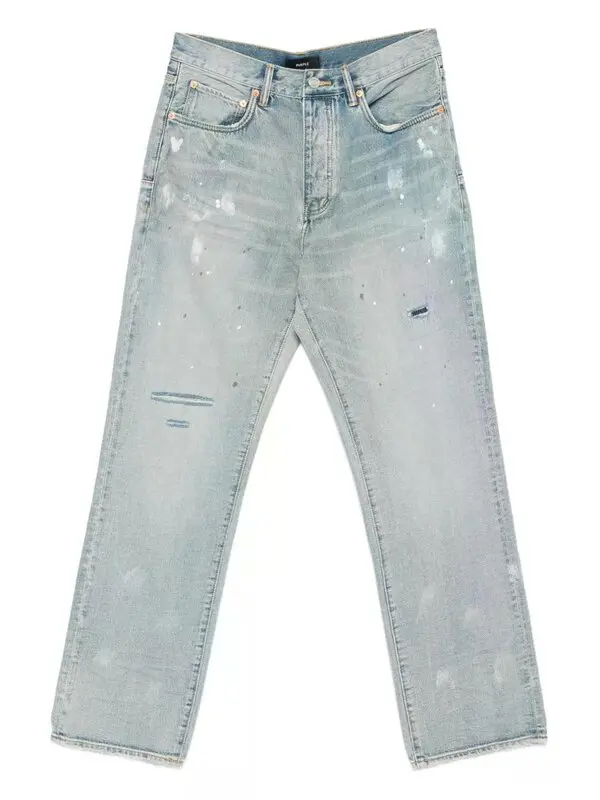 PURPLE BRAND Distressed-effect Denim Jeans - Blue