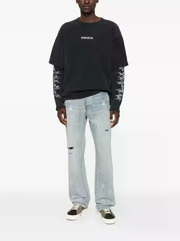 PURPLE BRAND Distressed-effect Denim Jeans - Blue