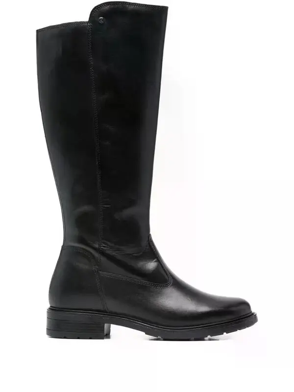 KEYS Zip Calf Leather Boots
