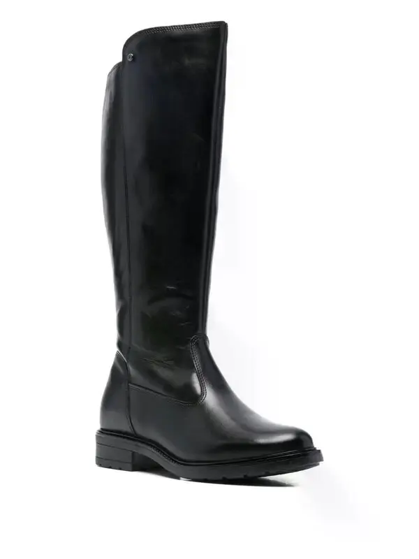 KEYS Zip Calf Leather Boots