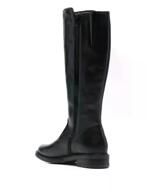 KEYS Zip Calf Leather Boots