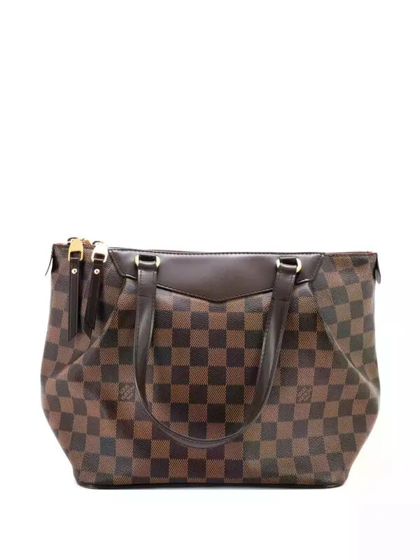 LOUIS VUITTON Westminster Handbag Damier Pm Satchel - Brown