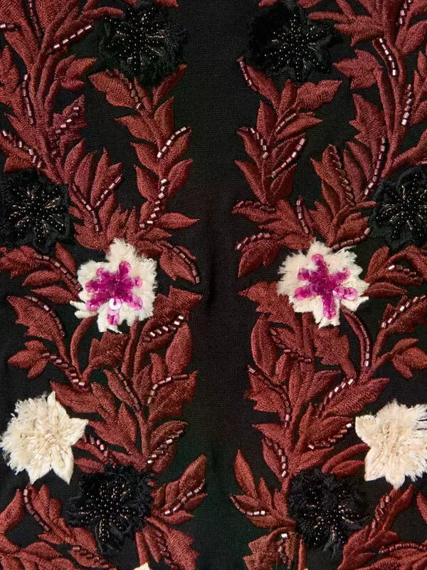 La DoubleJ Scala Floral V-neck Top