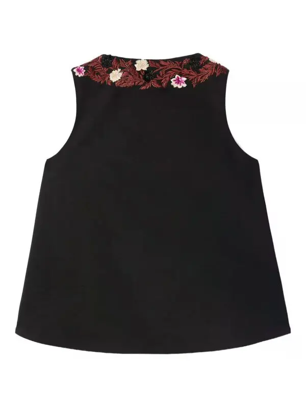 La DoubleJ Scala Floral V-neck Top
