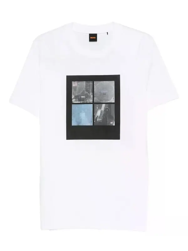 BOSS Graphic-print T-shirt - White