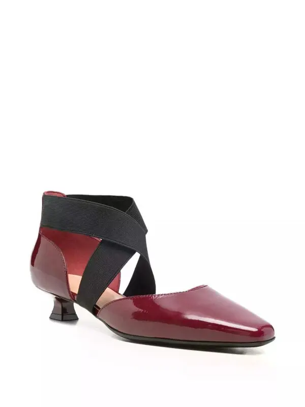 MARC ELLIS 30mm Elastic Strap Pumps