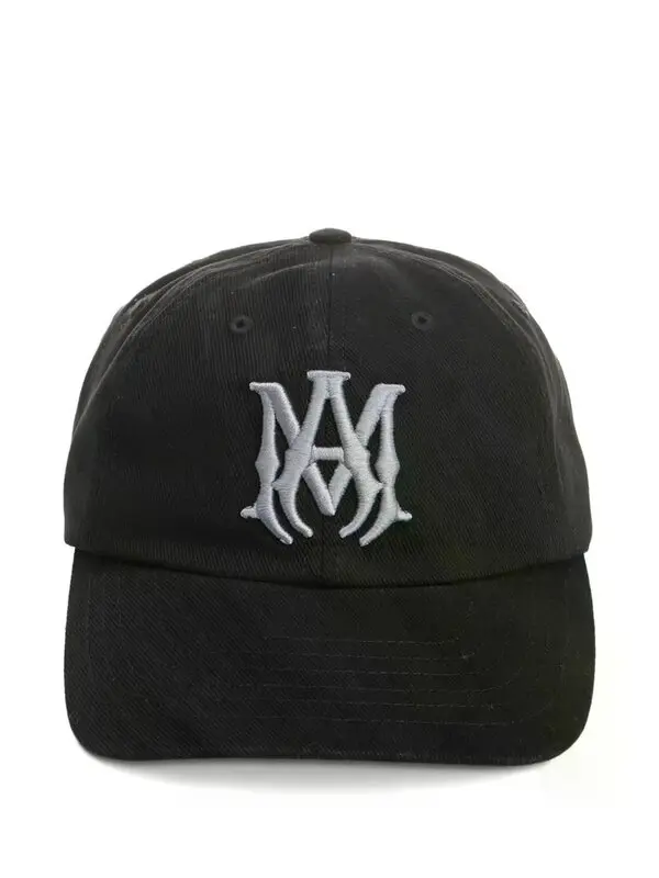 Amiri Logo-embroidered Baseball Cap - Black