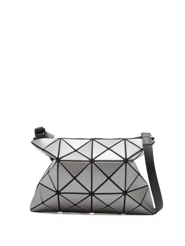 Issey Miyake Lucent Metallic-effect Messenger Bag - Silver
