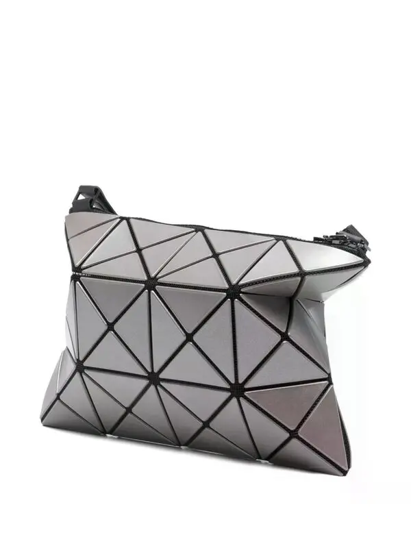 Issey Miyake Lucent Metallic-effect Messenger Bag - Silver