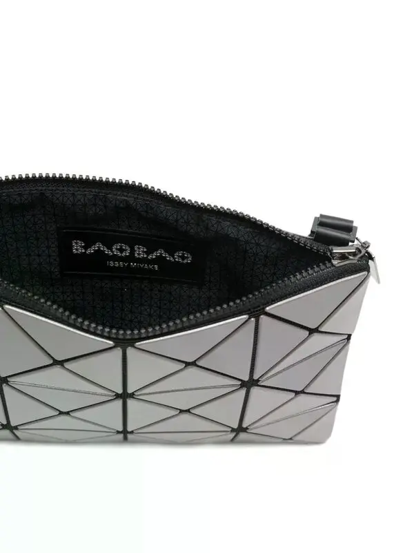 Issey Miyake Lucent Metallic-effect Messenger Bag - Silver