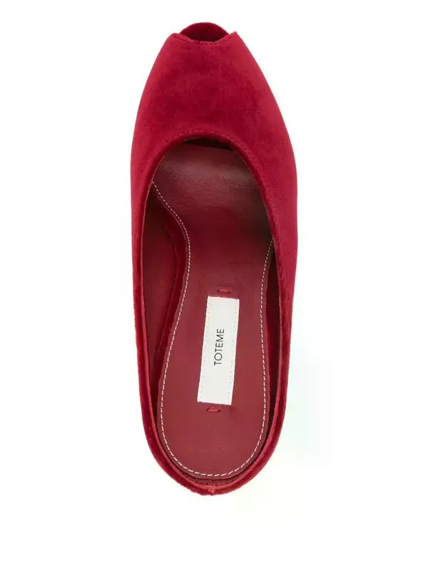 TOTEME 90mm Peep-toe Heeled Sandals