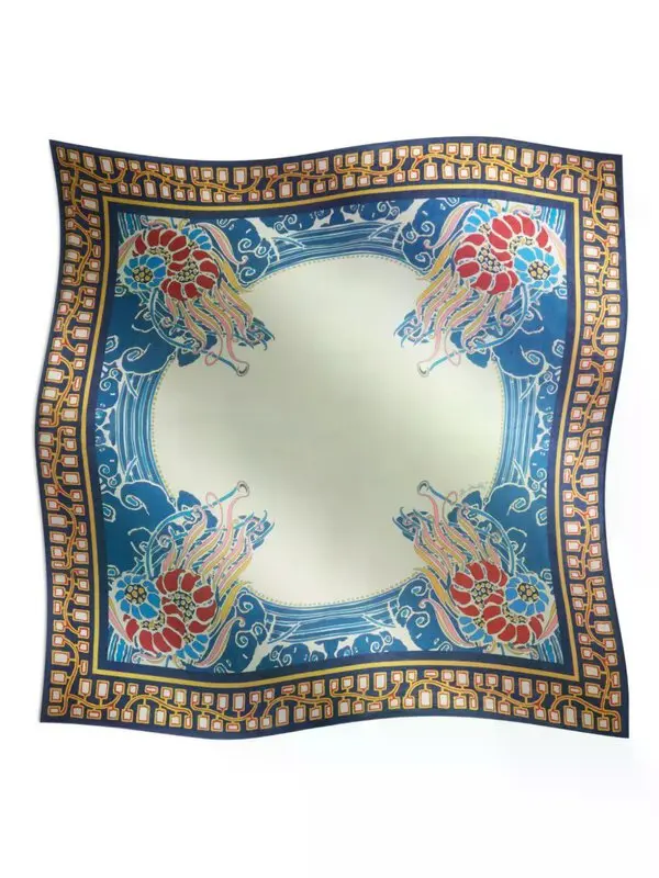 La DoubleJ Floral-print Pareo