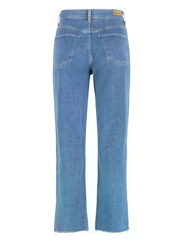 LE JEAN Frayed Hem Jeans