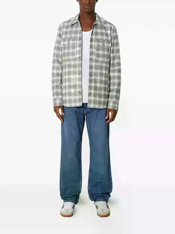 A.p.c. Check-pattern Pocket Shirt