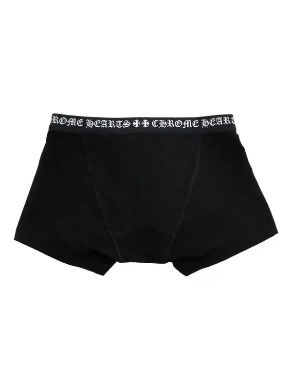 Chrome Hearts Logo Boxers - Black
