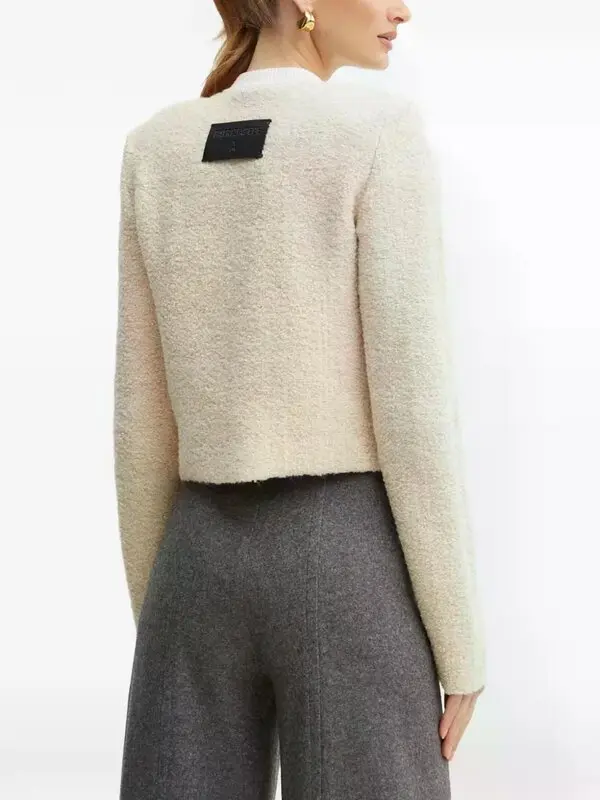 Patrizia Pepe Bouclé Cardigan
