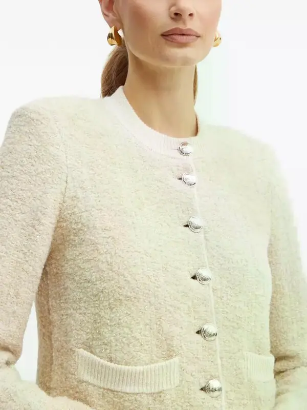 Patrizia Pepe Bouclé Cardigan