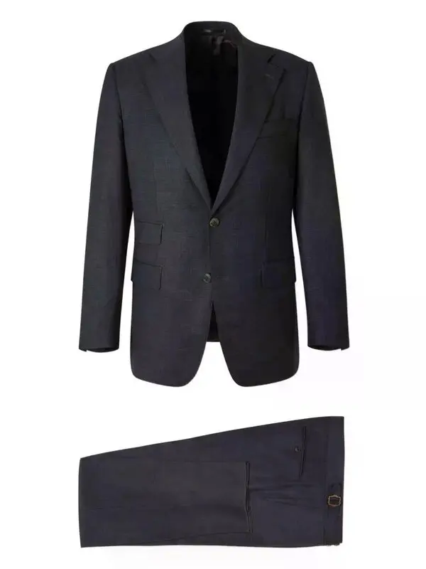 ATELIER MUNRO Double-breasted Evening Suit - Blue
