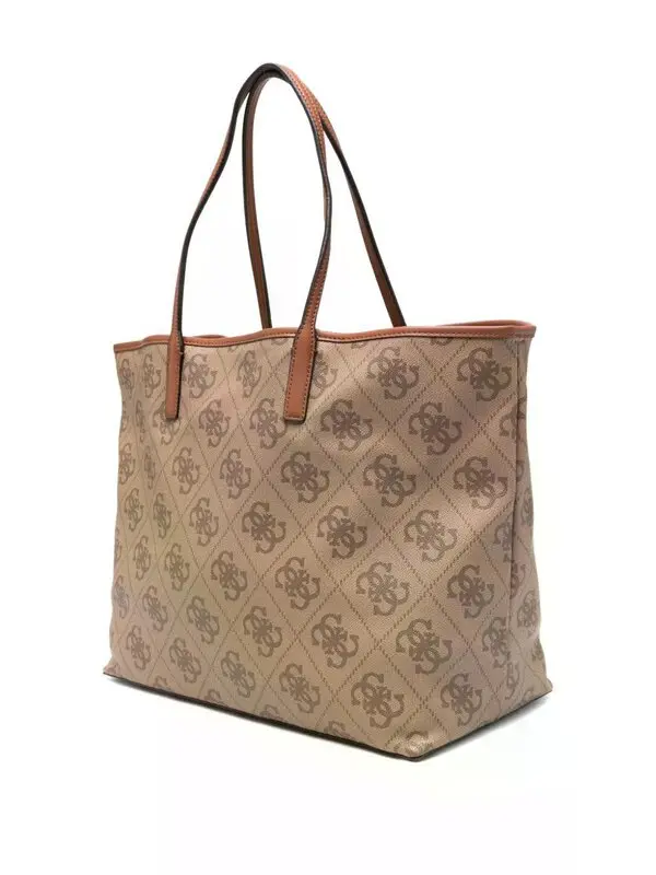 Guess Monogram Pattern Shoulder Bag