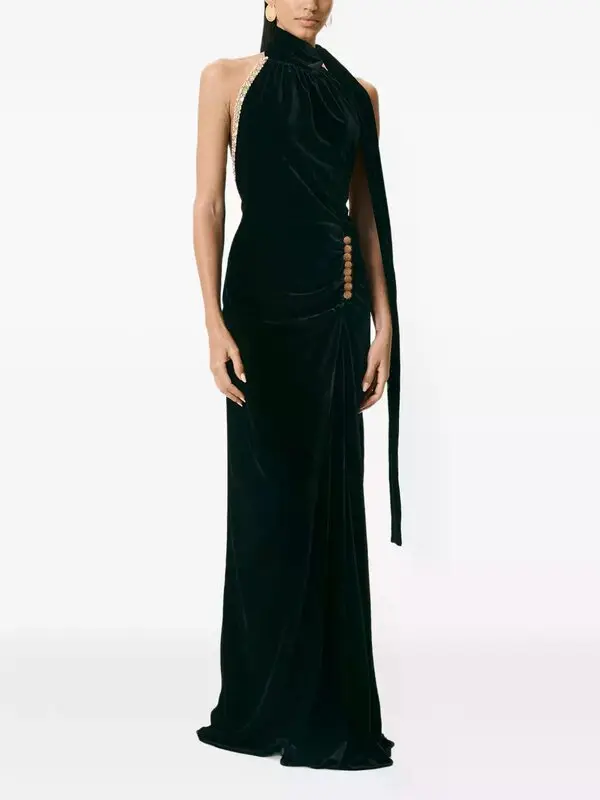 V:PM ATELIER Bex Embellished Maxi Dress