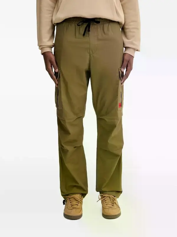 Hugo Logo-detail Cargo Pants - Brown