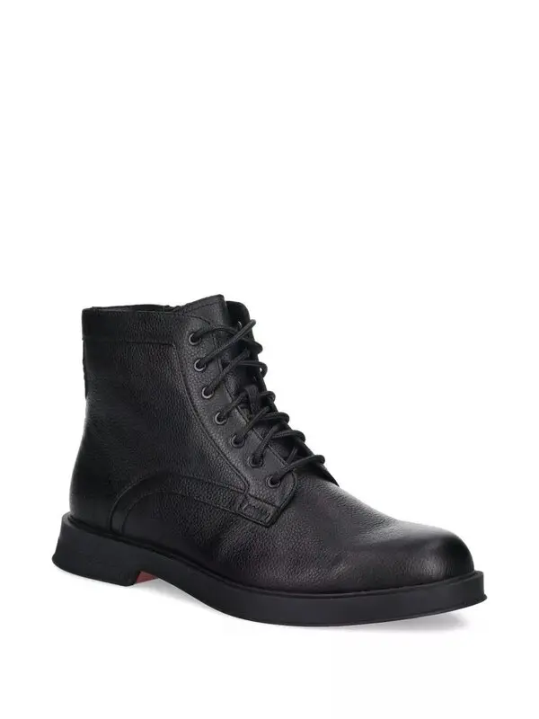 Hugo Lace-up Zip Boots