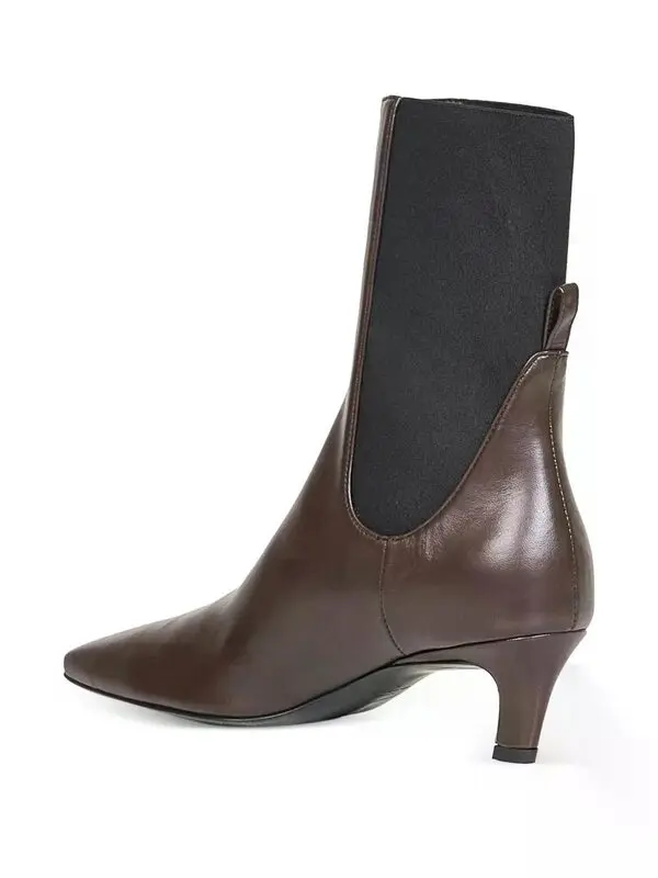 TOTEME 50mm Leather Chelsea Boots - Brown