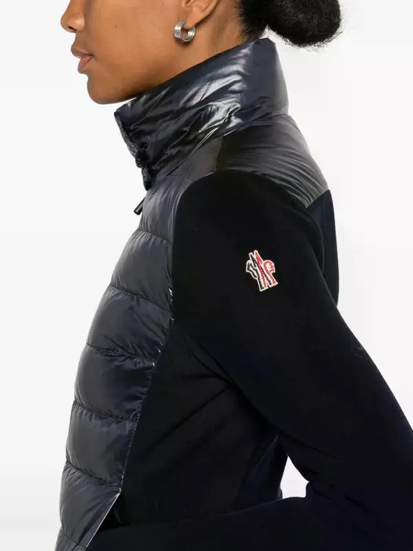Moncler Padded Zip-up Jacket - Blue