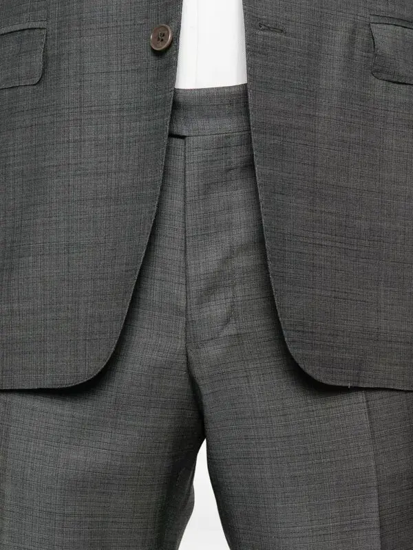 Canali Three-button Check Suit