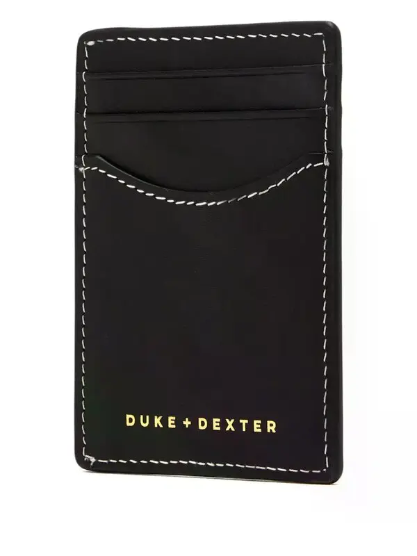 DUKE + DEXTER Dean Snake Cardholder - Neutrals