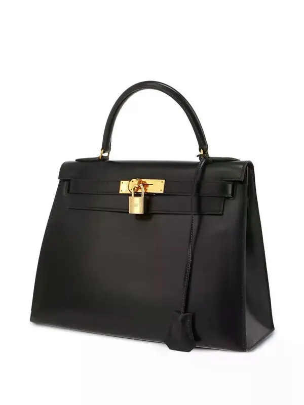 Hermès 1988 Kelly 28 Tote Bag - Black