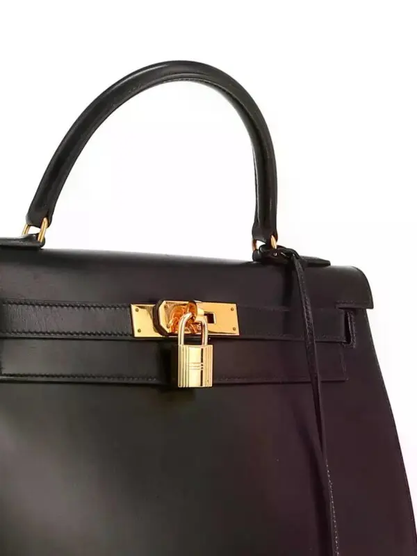 Hermès 1988 Kelly 28 Tote Bag - Black