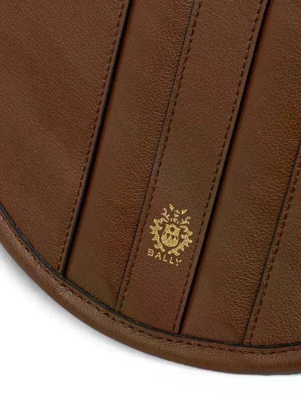 Bally Logo-detail Leather Crossbody Bag