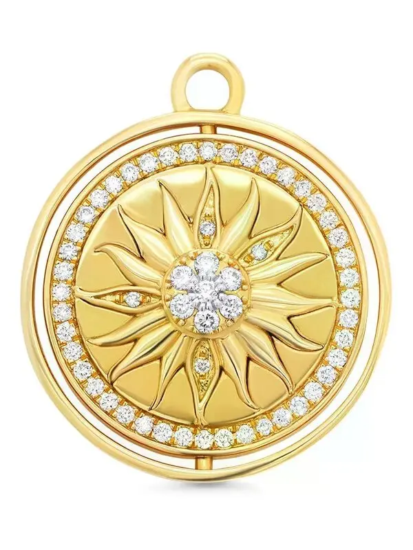 Sara Weinstock 18k Yellow Diamond Charm - Gold