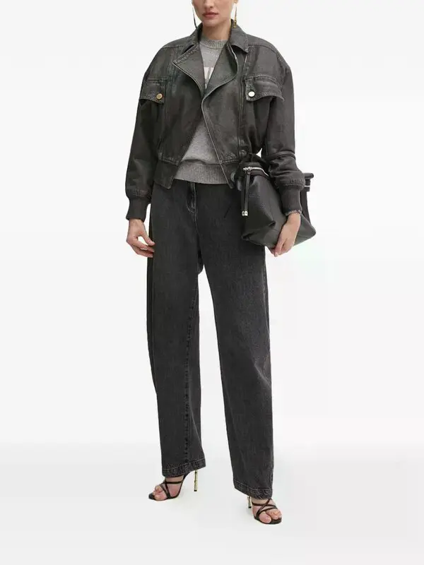 Elisabetta Franchi Button Zip Jacket
