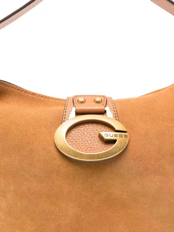 Guess Camden Suede Shoulder Bag
