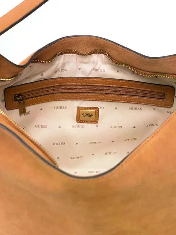 Guess Camden Suede Shoulder Bag
