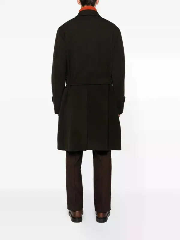 ROMEO GIGLI Belted Single-breasted Coat