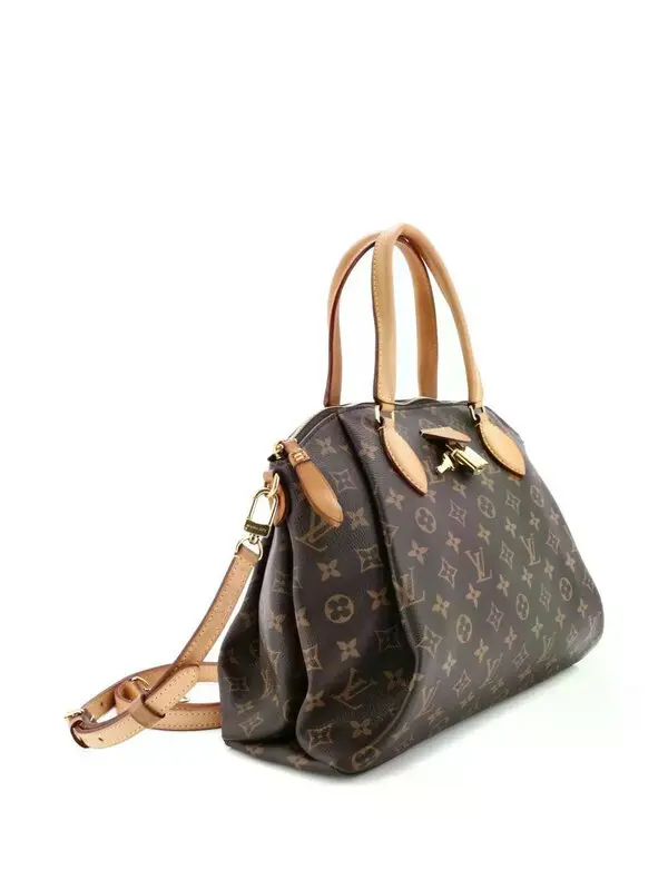 LOUIS VUITTON Rivoli Handbag Monogram Canvas Mm Satchel