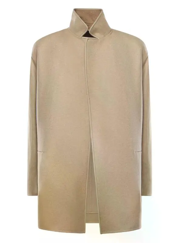 Loro Piana Stand-collar Reversible Coat