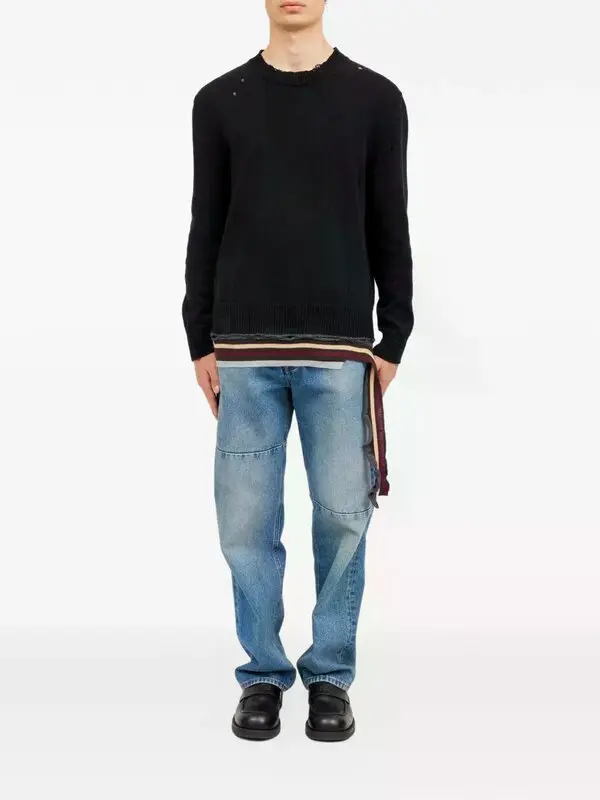 MAISON MARGIELA Crew-neck Sweater - Black