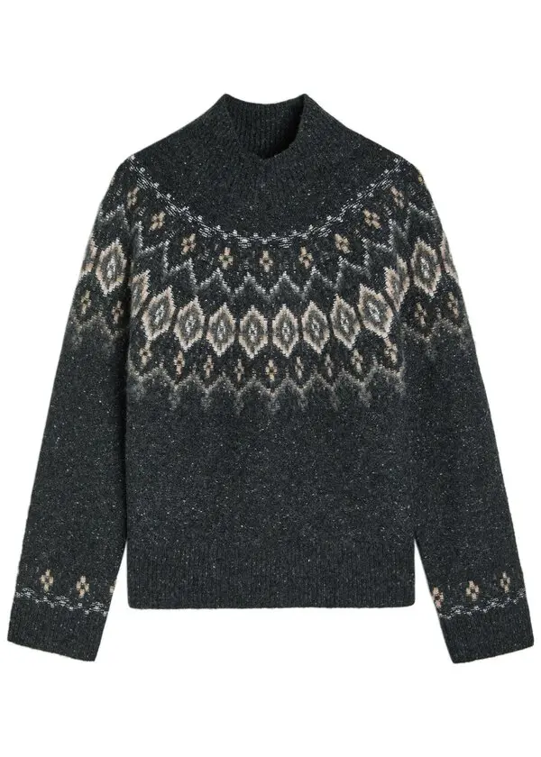 Vince Fair Isle Cashmere Jumper