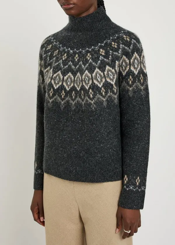 Vince Fair Isle Cashmere Jumper