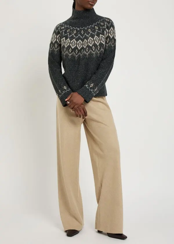 Vince Fair Isle Cashmere Jumper